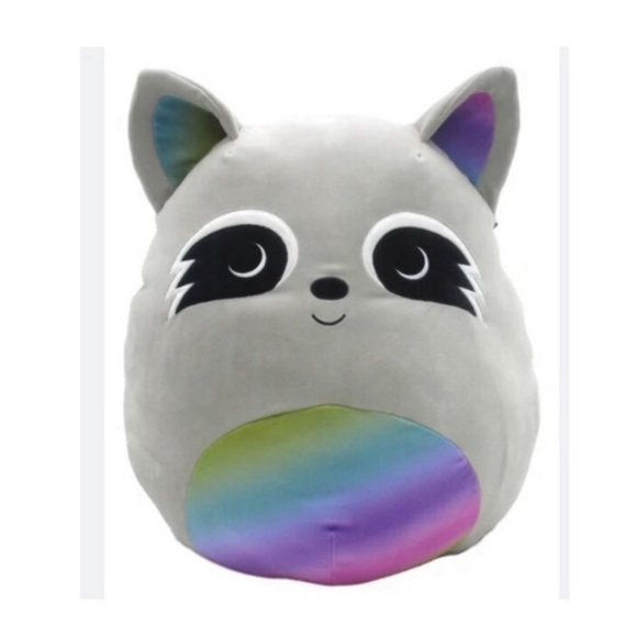 Squishmallows | Toys | Nwt 6 Max The Rainbow Raccoon Squishmallow ...